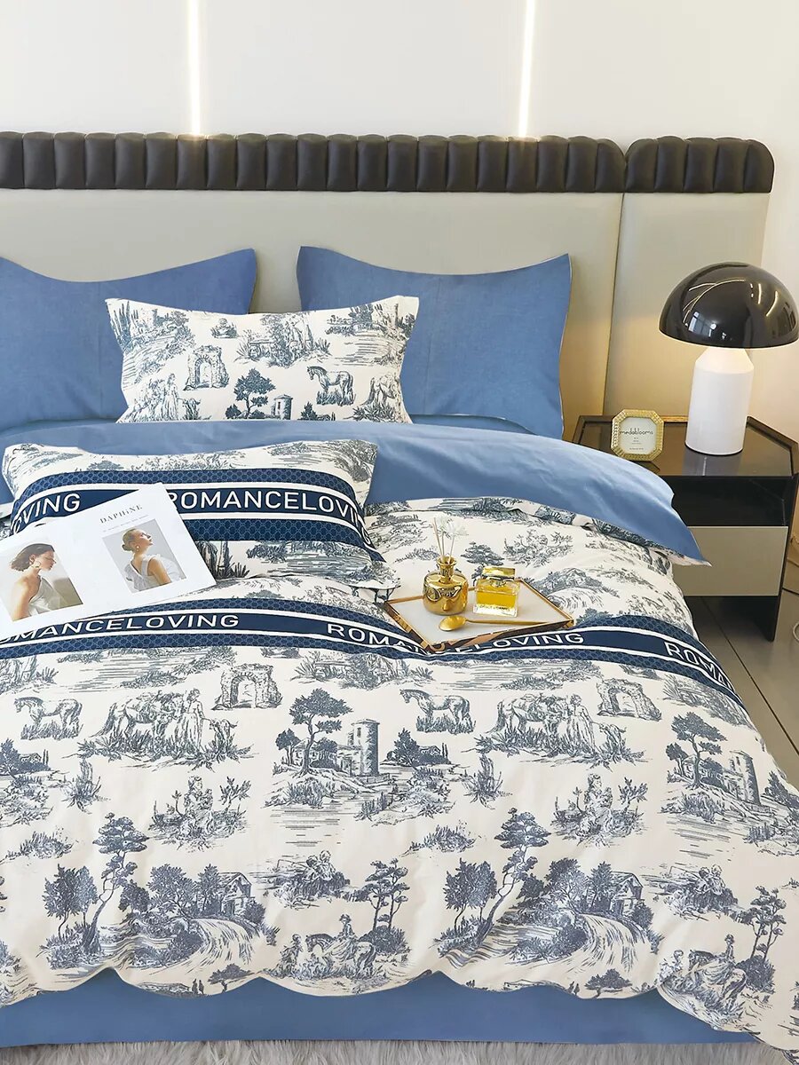 Постельное бельё Novella 1.5-спальное сатин хлопок