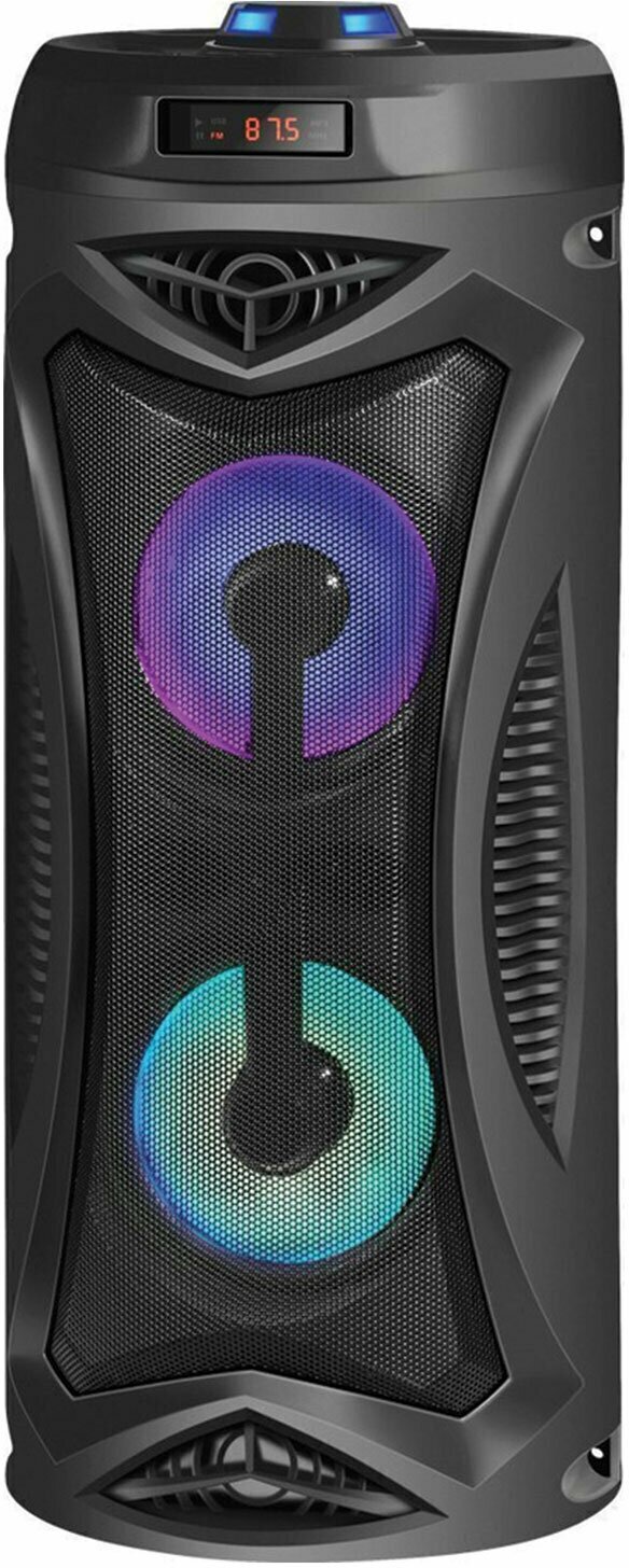 Колонка портативная DEFENDER G70, 2.0, 12 Вт, Bluetooth, FM-тюнер, microSD, чёрная