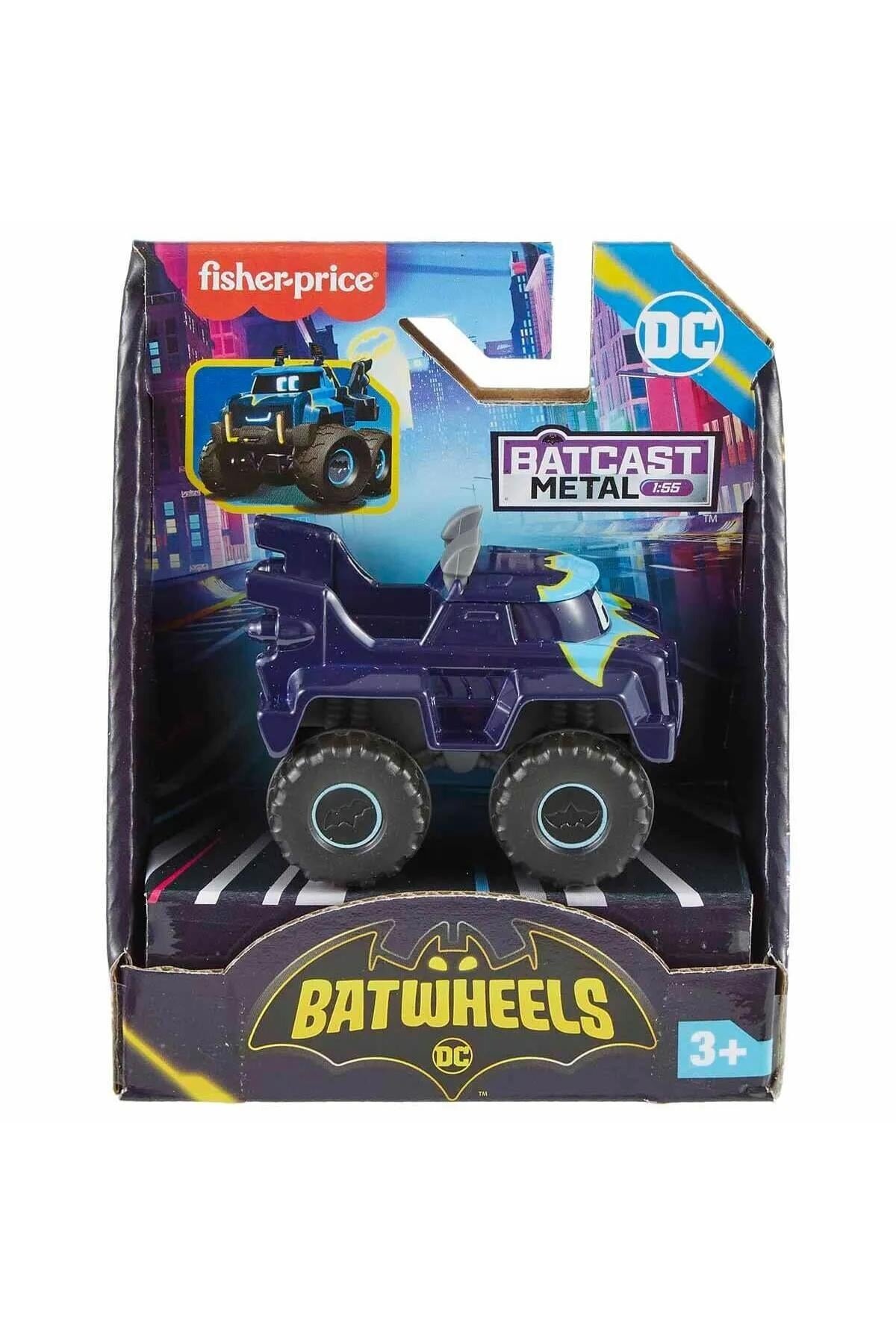 Машинка Fisher Price Batwheels 1:55 HLML18_HML12