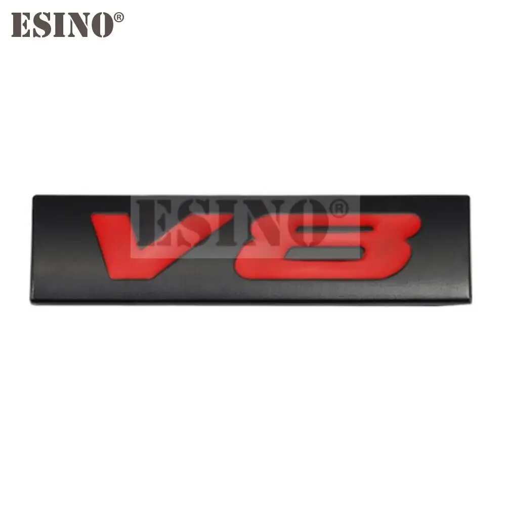 Наклейка на авто V8 3, логотип V6 V8 4x4