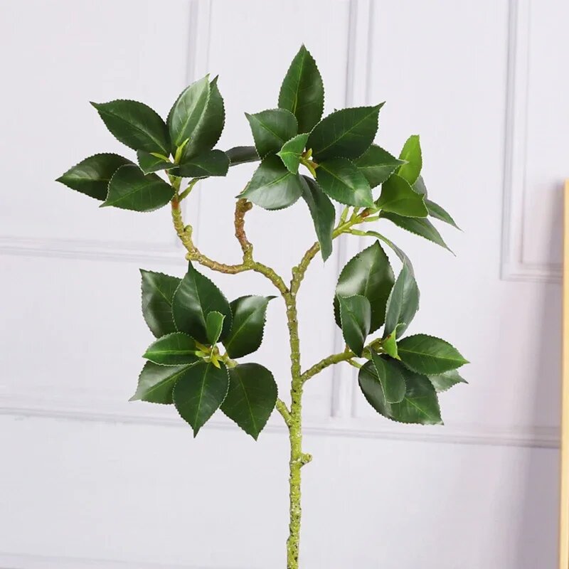 Искусственные растения фикуса NUBECOM Flat Camellia leaves