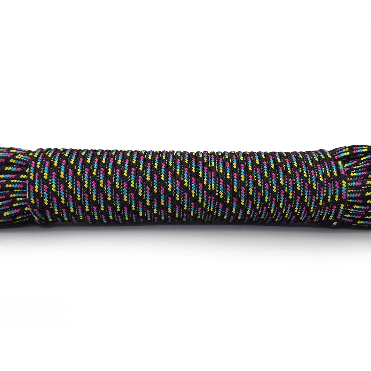 IQiuhike 3мм Паракорд 100 метров Черный, 64, 28ft(8m)