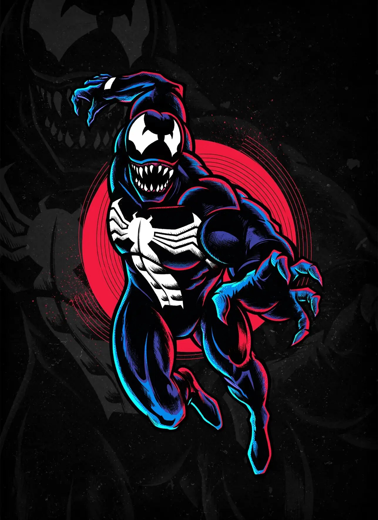 Открытка Spider-Man 1994: Venom