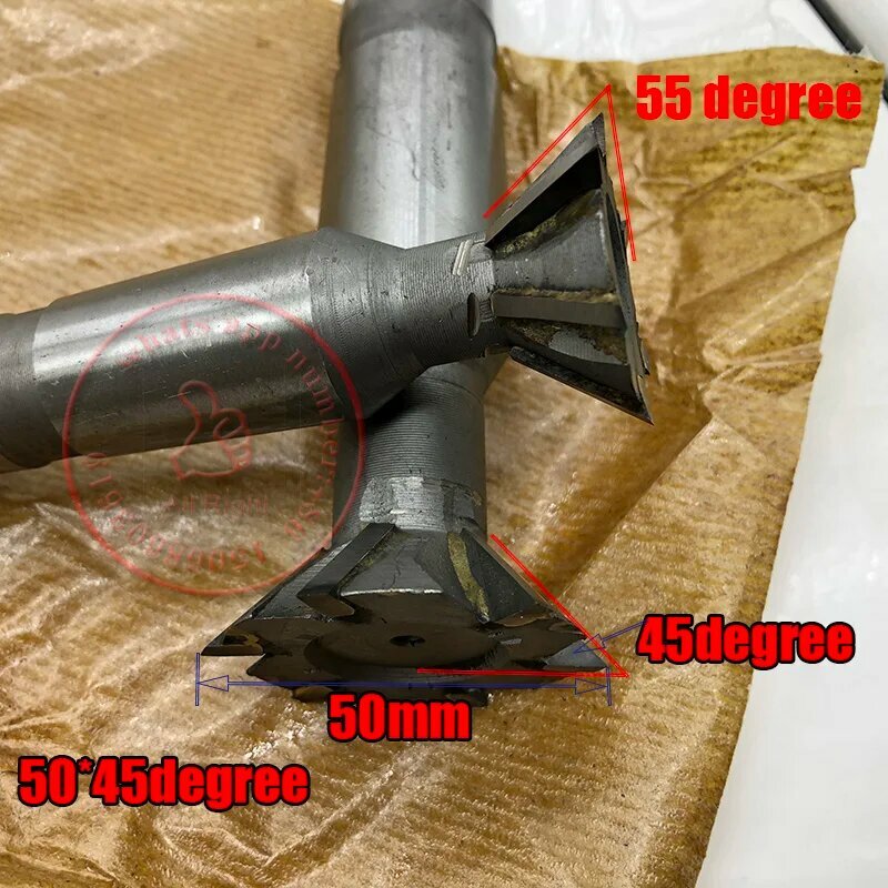 Фрезерный резак "ласточкин хвост" D60, 55degree