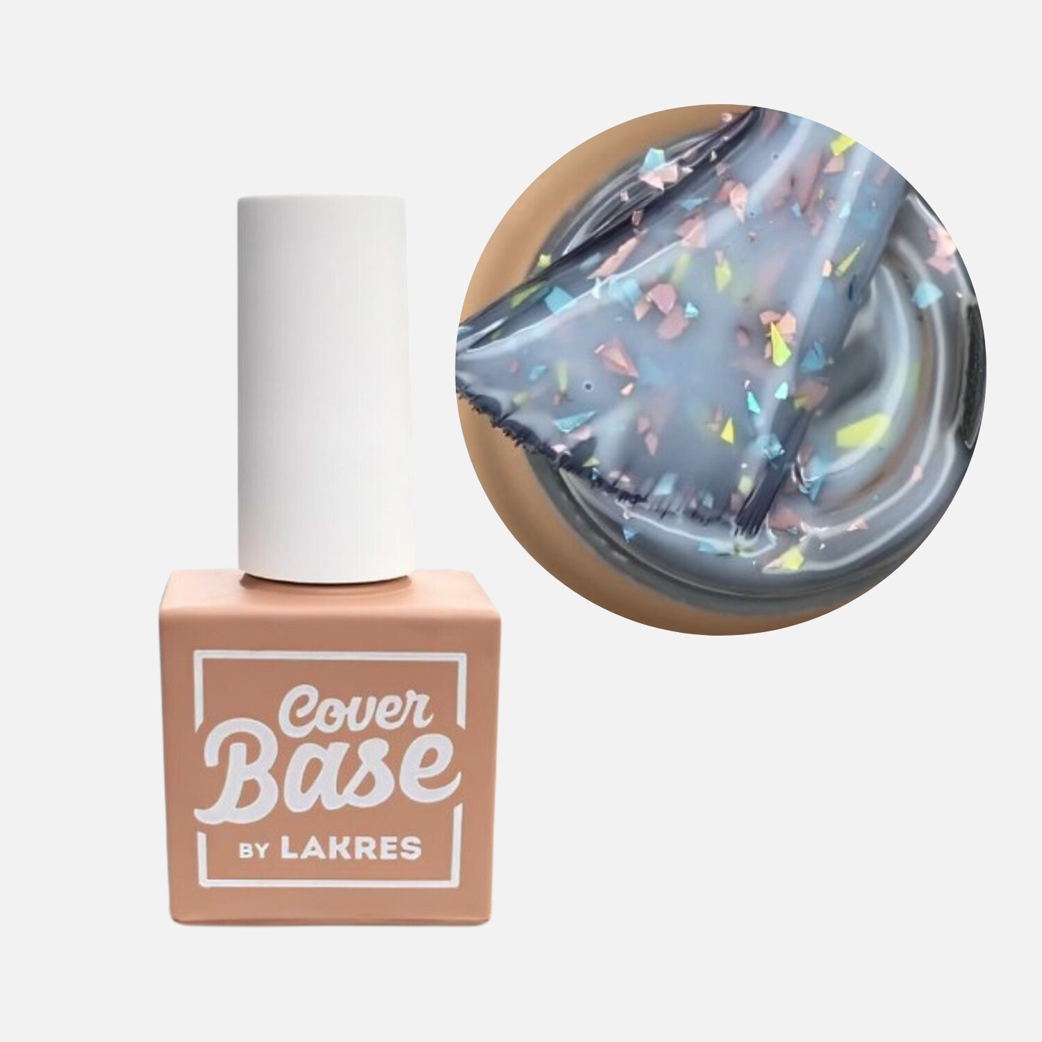 База цветная для гель-лака Potal Base Lakres BabyBum Blue 10 мл❗️ВНИМАНИЕ❗️СРОК годности 02.2026