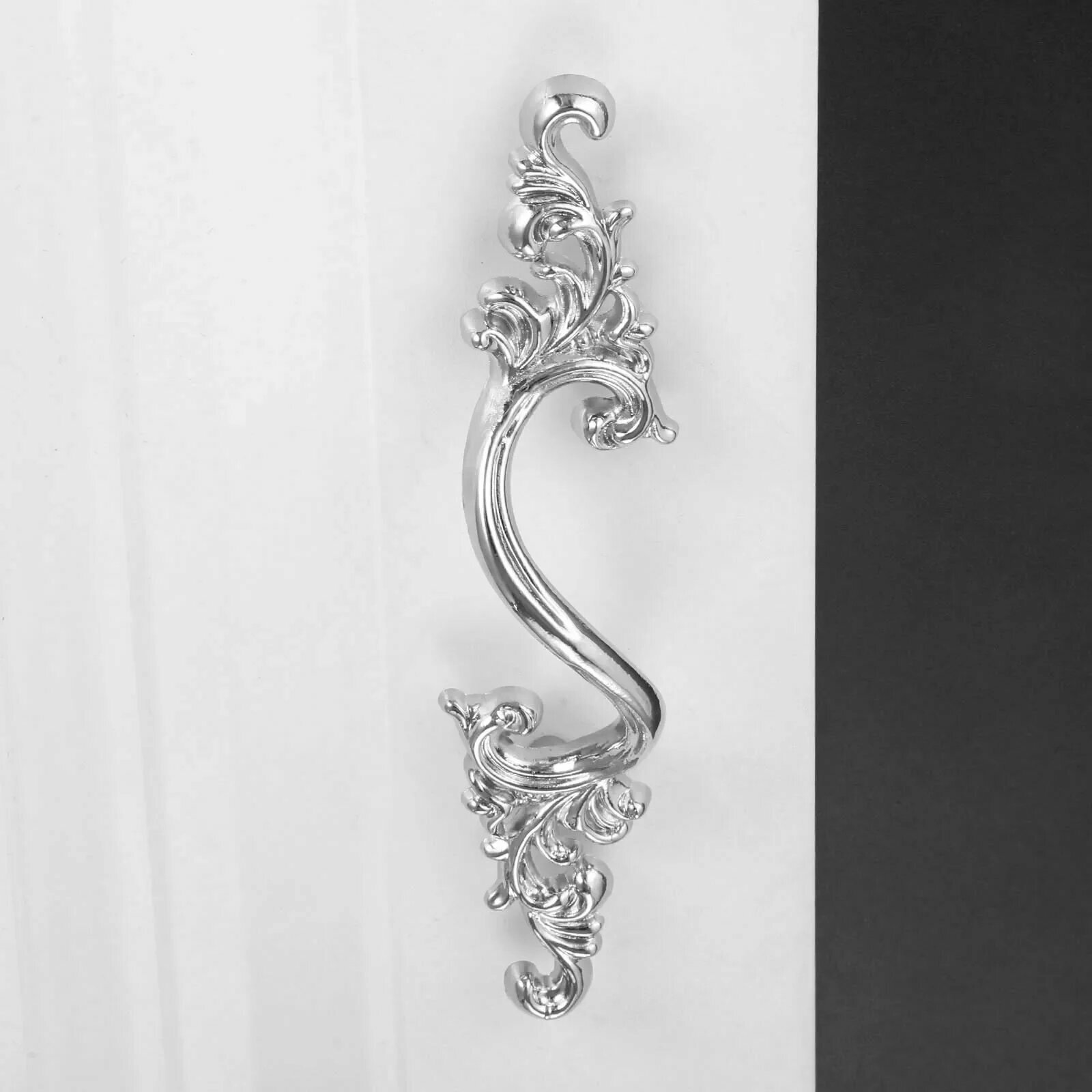 Цинковый сплав ручки для шкафа античная бронза/серебро 64/96 мм Silver 64mm Hole