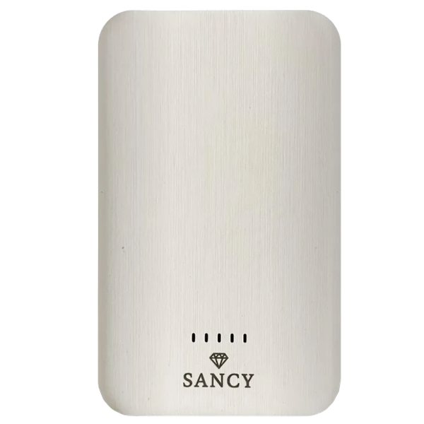 Беспроводной внешний аккумулятор Sancy 5000 mAh с магнитным креплением белый