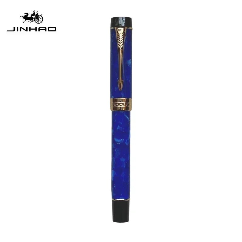 JINHAO 100 перьевая ручка Темно-синий, EF, Deep Sea Blue