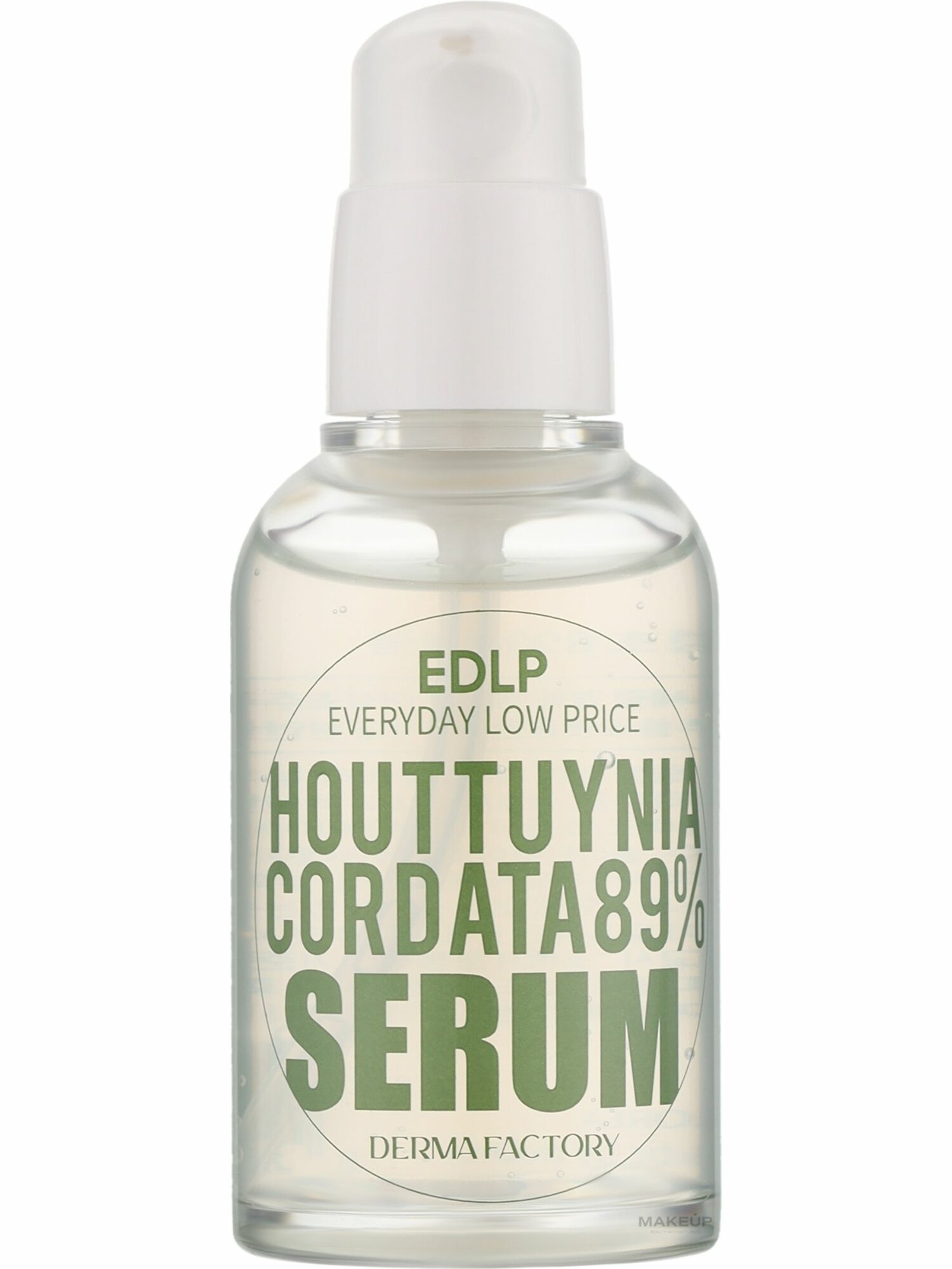 Derma Factory Успокаивающая сыворотка для лица с экстрактом хауттюйнии Houttuynia Cordata 89% Serum 50 мл.