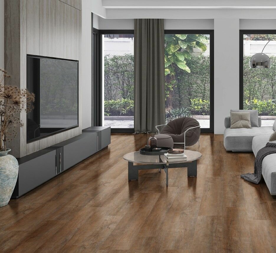 Кварцвиниловая плитка SPC CronaFloor SPC Fresh FH-108 Дуб Белогорье (в уп. 10 шт./2.16 кв. м)