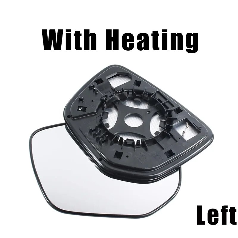 Для Mitsubishi Eclipse Cross 2018 2019 2020 2021, боковые зеркала, светоотражающие линзы, линзы для зеркала заднего вида, стекло с подогревом 1PC Left Heat