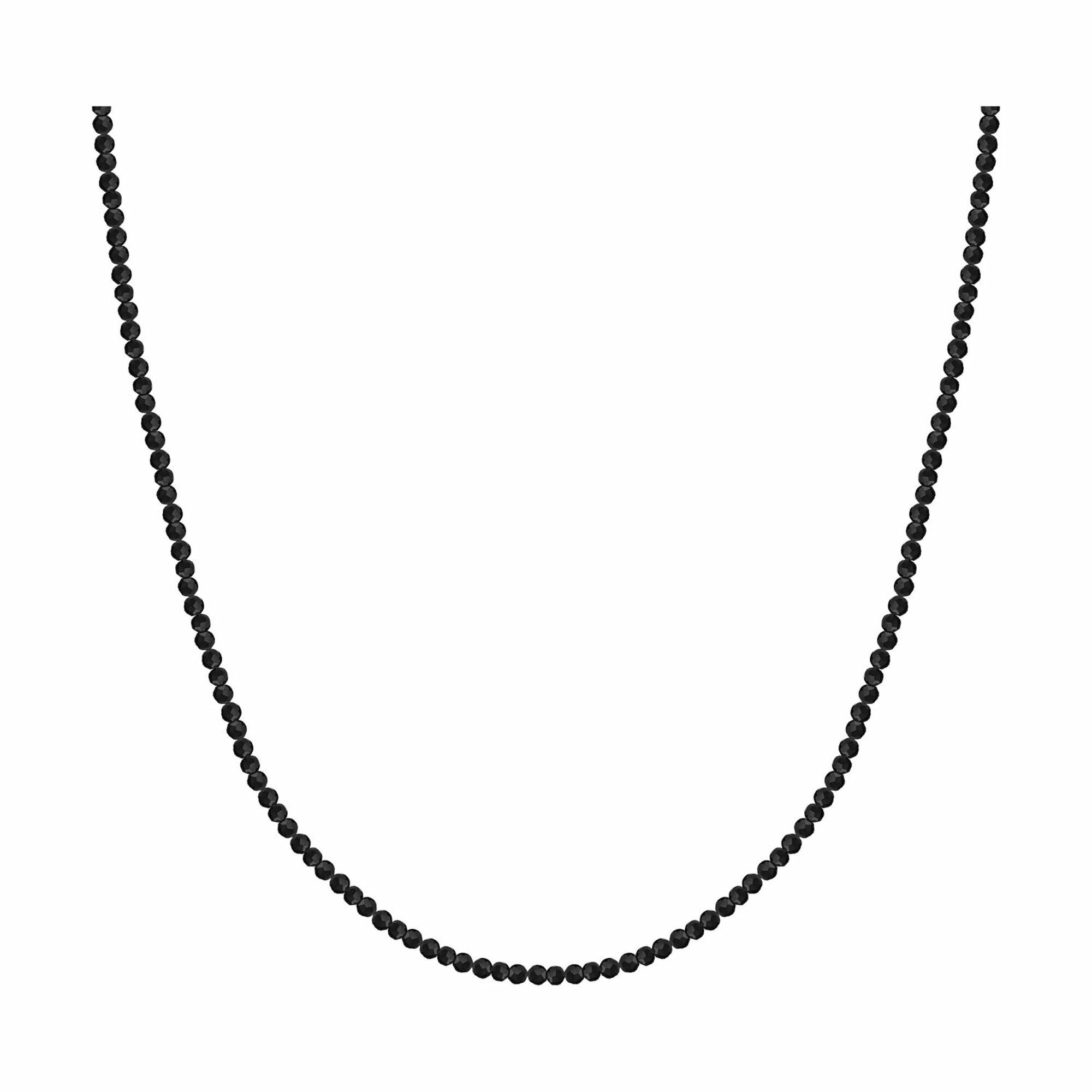 Колье, серебро, 925 проба, родирование, шпинель