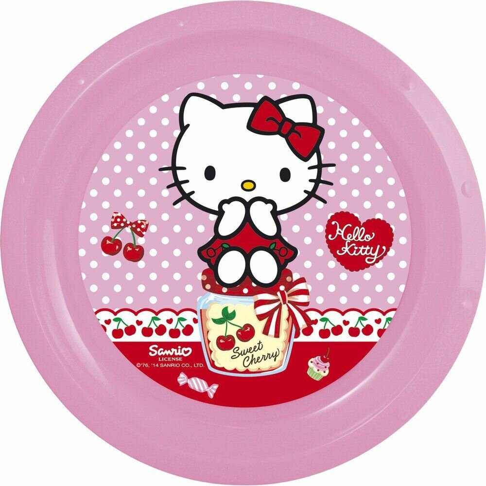 Тарелка детская Stor пластиковая. Hello Kitty (54512)