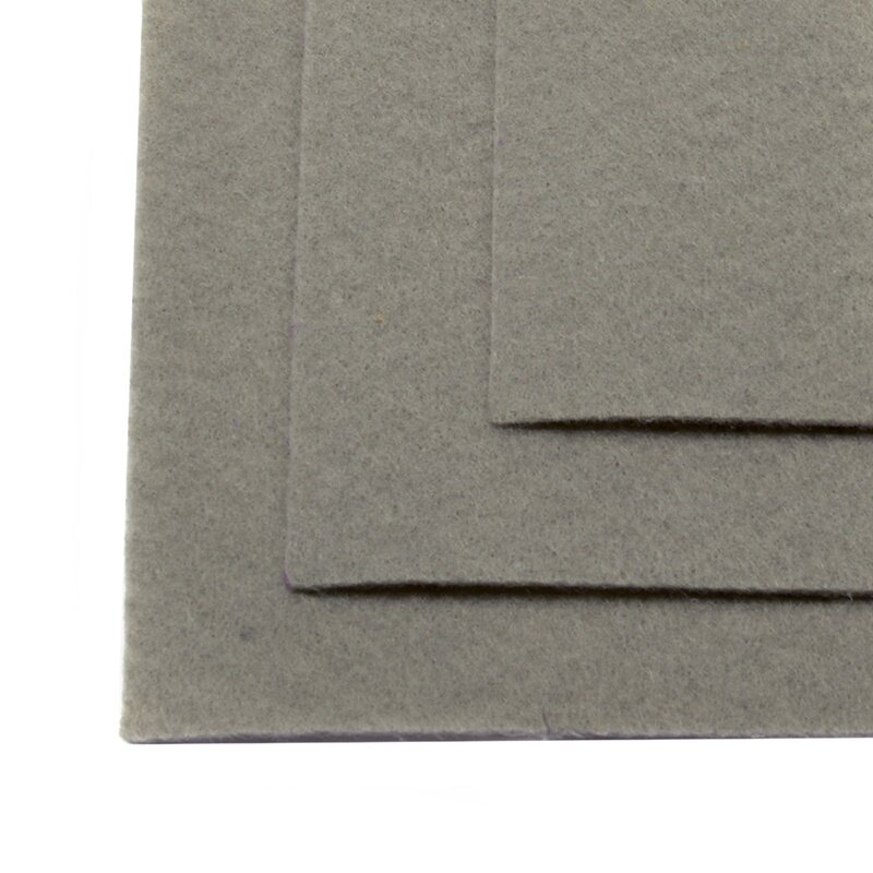 Фетр Magic 4 Hobby листовой жесткий 1 мм 20х30 см, упаковка 10 листов, цвет 648 светло-серый