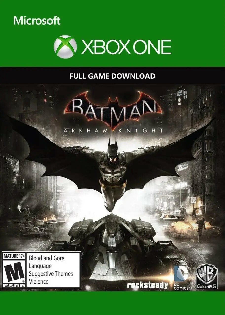 BATMAN: ARKHAM KNIGHT (Цифровой ключ для XBOX по электронной почте) Xbox One / Series S / Series X