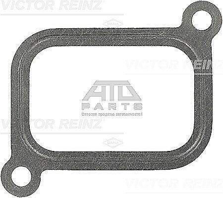 Прокладка впускного коллектора John Deere 8.1L 6081HF070 (стальная) (R120646) Victor Reinz