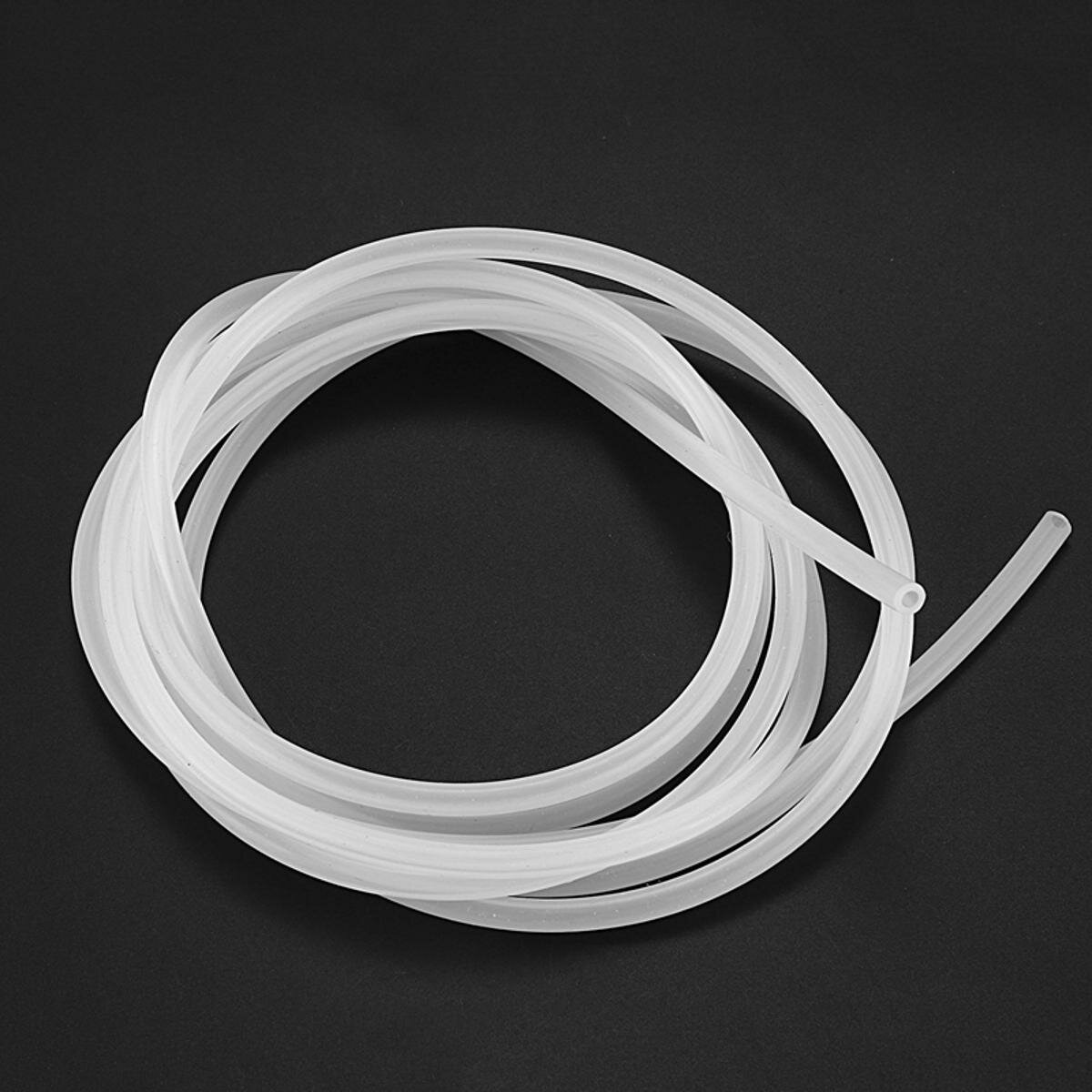 2шт 3мм x 6мм силиконовая трубка для пищевого воздушного насоса шланг длиной 3 метра