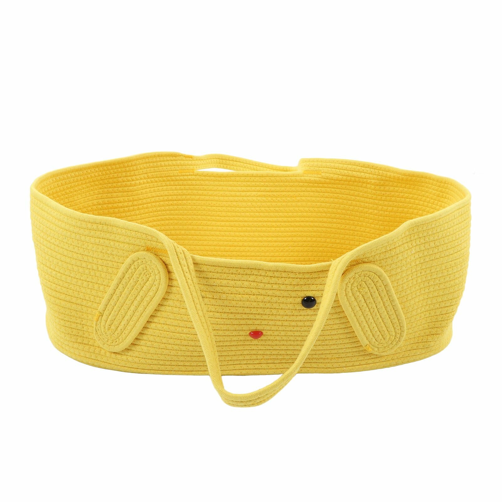 Складная портативная хлопковая детская спальная корзина, безопасная корзина для переноски 3-в-1 для путешествий новорожденного ребенка