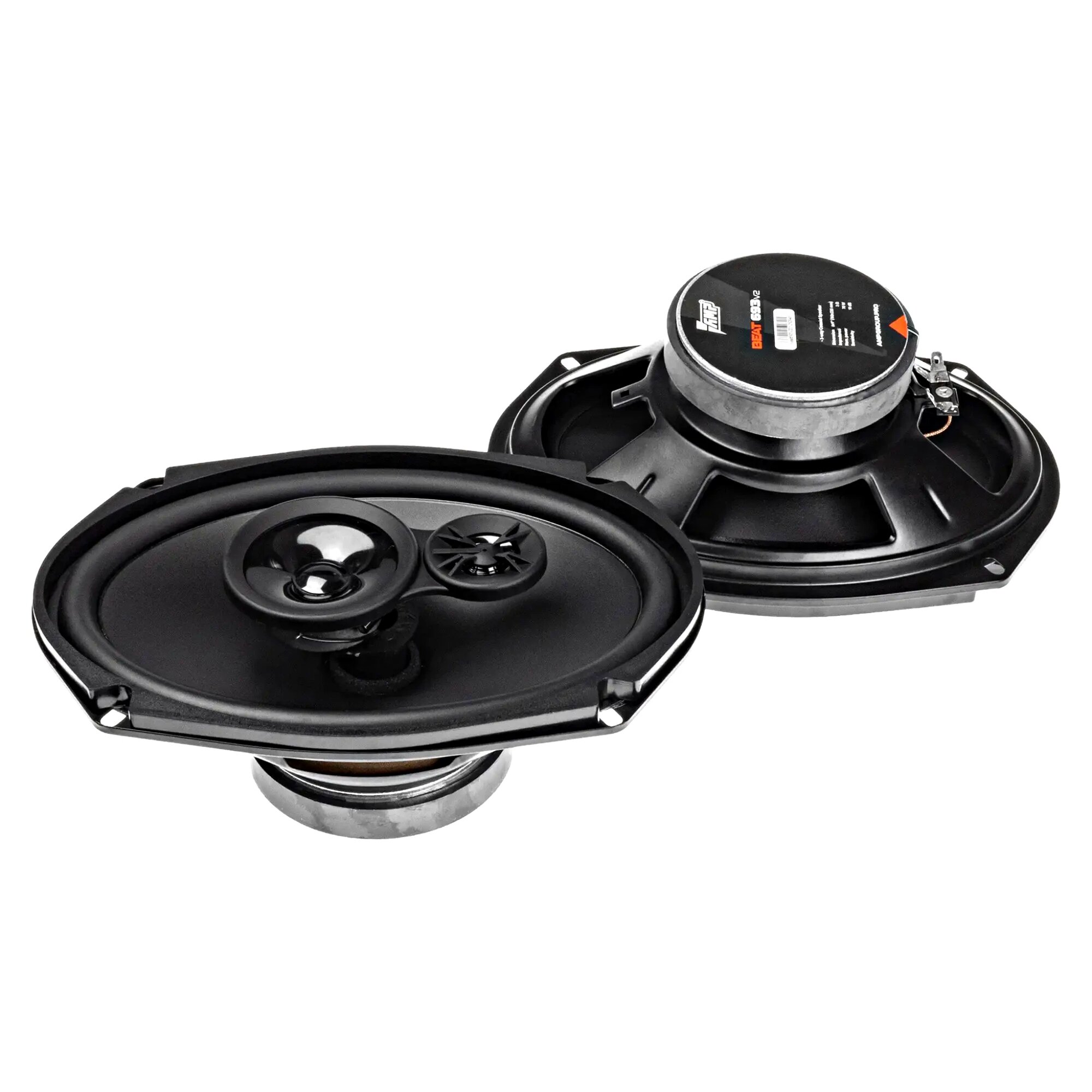 Автомобильная акустика AMP BEAT 693 v.2, трёхполосная, 70Вт RMS