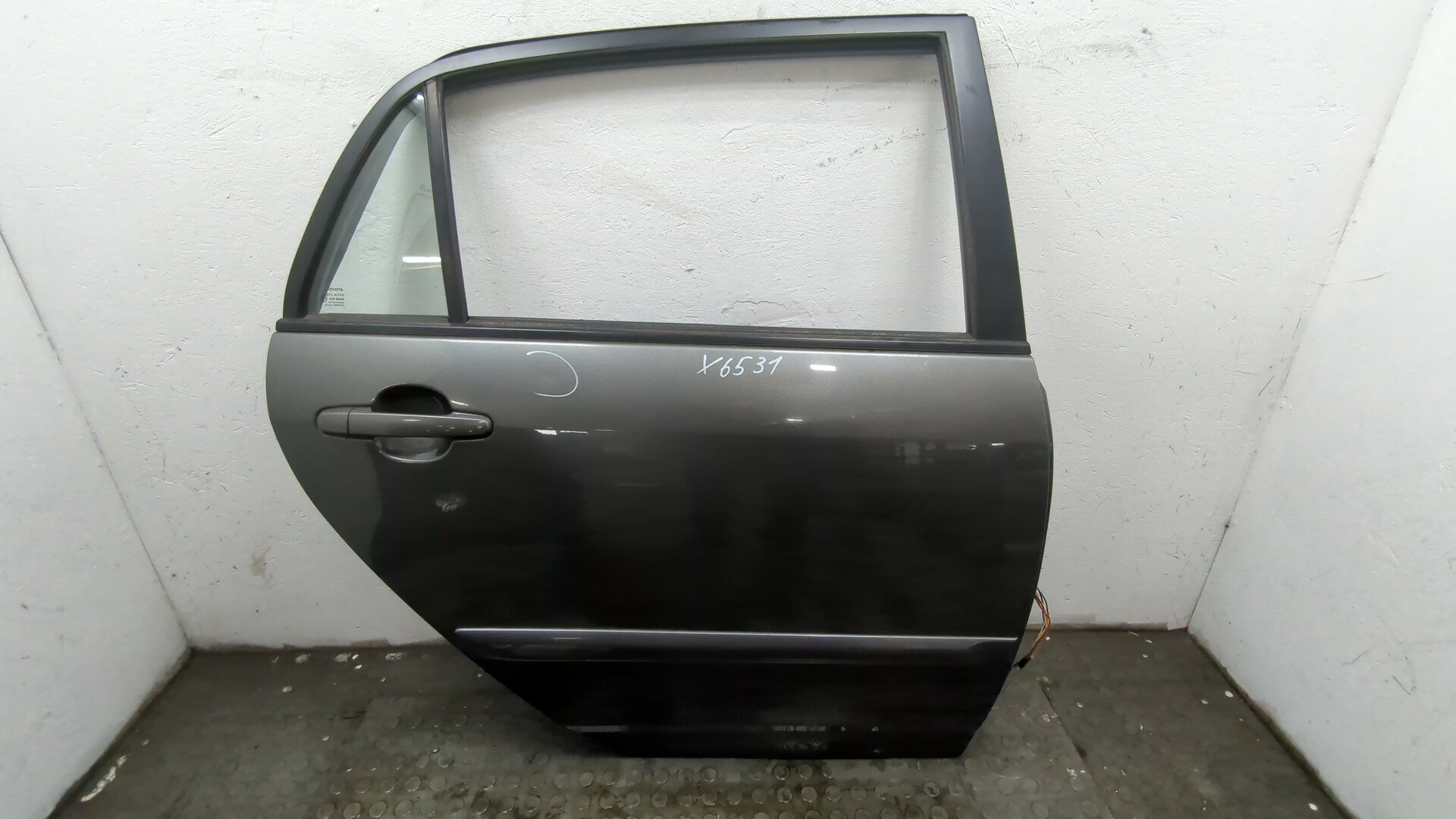 Дверь боковая (легковая) правая задняя Toyota Corolla E12 Б/У