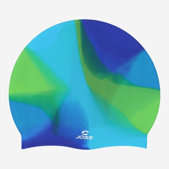 Шапочка для плавания Joss силиконовая синий, one size, 102150JSS-M3