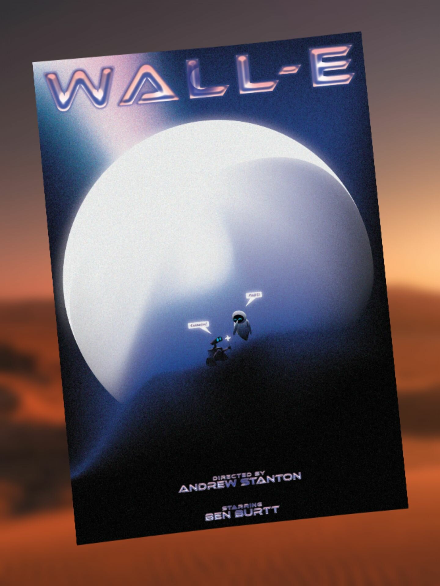 Постер "Валл-и", формата А3, 42x29 см, глянцевый, фотобумага