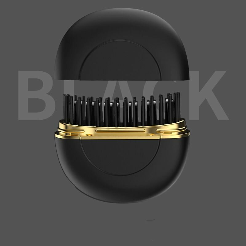 Расческа выпрямитель для волос, портативный мини стайлер для выпрямления