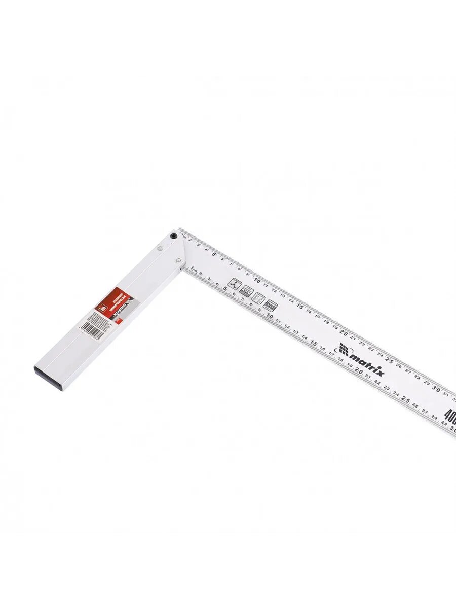 Угольник, 400 мм, алюминиевый, литой, MATRIX, 32474