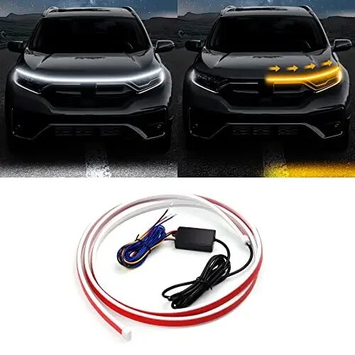 Светодиодная лента DRL, бежелто-динамическая, 1.8м