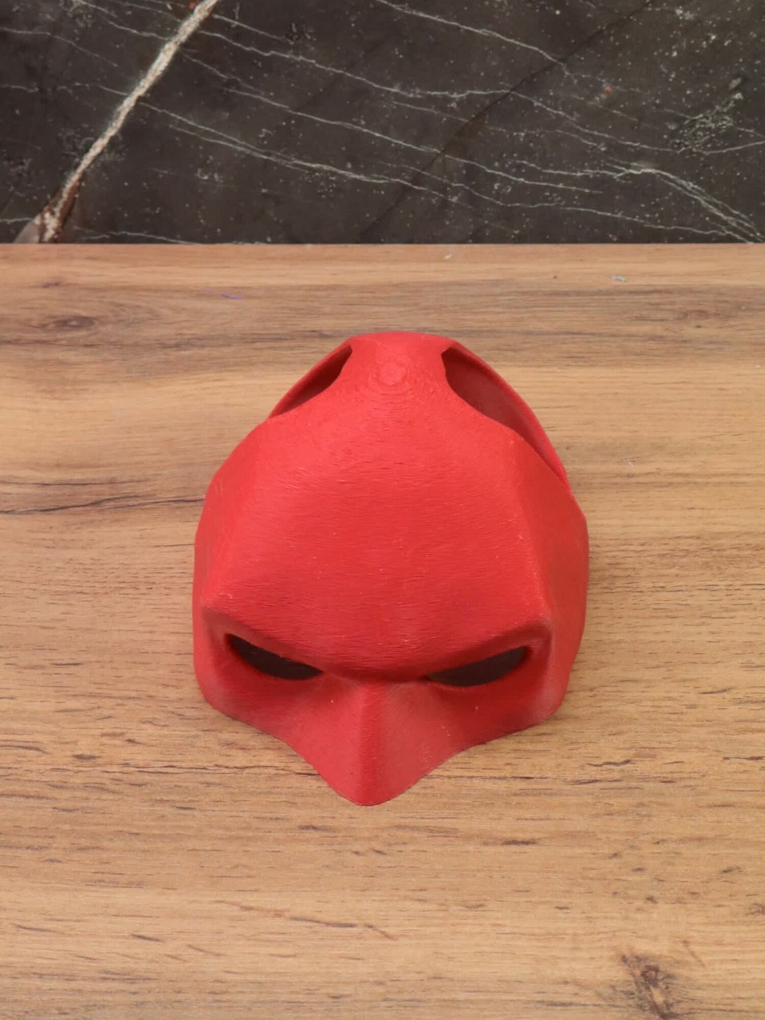 Маска "Сорвиголова" цвет красный, для собаки, кошки, животных