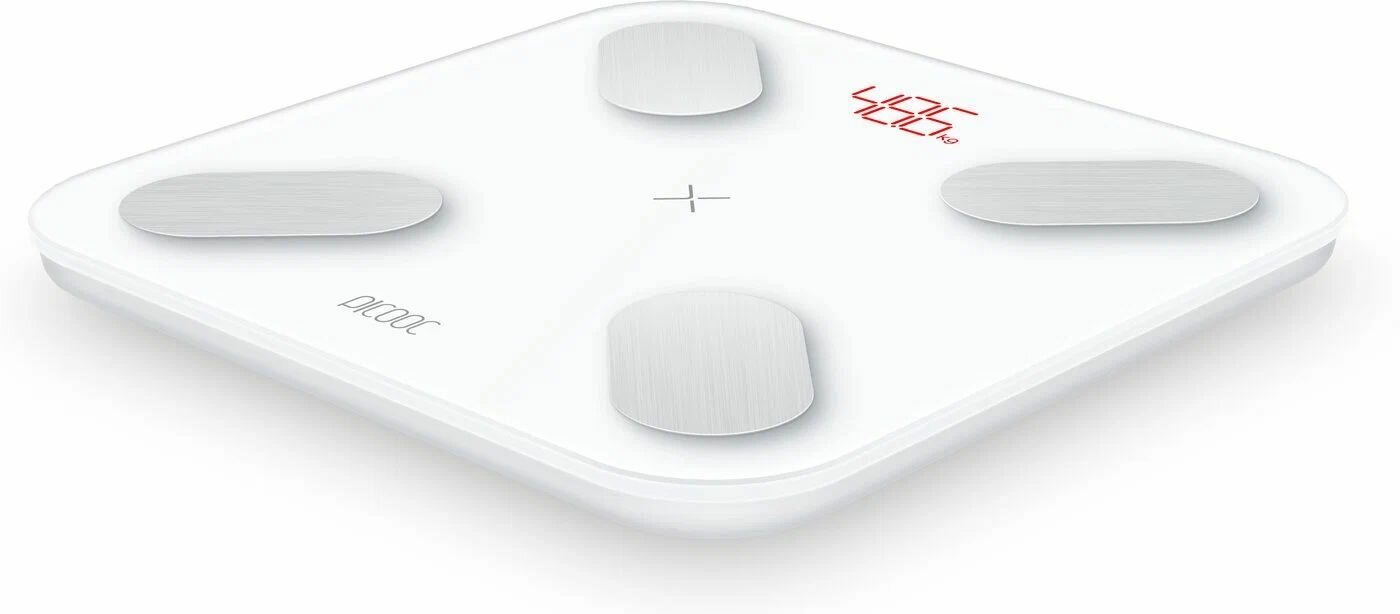 Picooc Напольные весы Mini Pro V2, белый V, нагрузка 150 кг, точность 100 г
