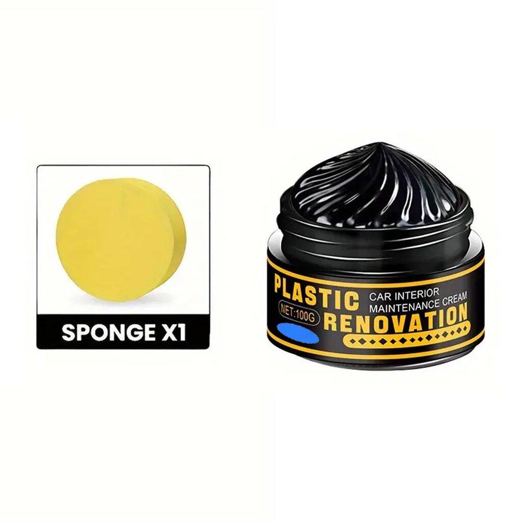 Восстанавливающий крем для пластика с керамическим покрытием, состав для осветления и долговременной защиты