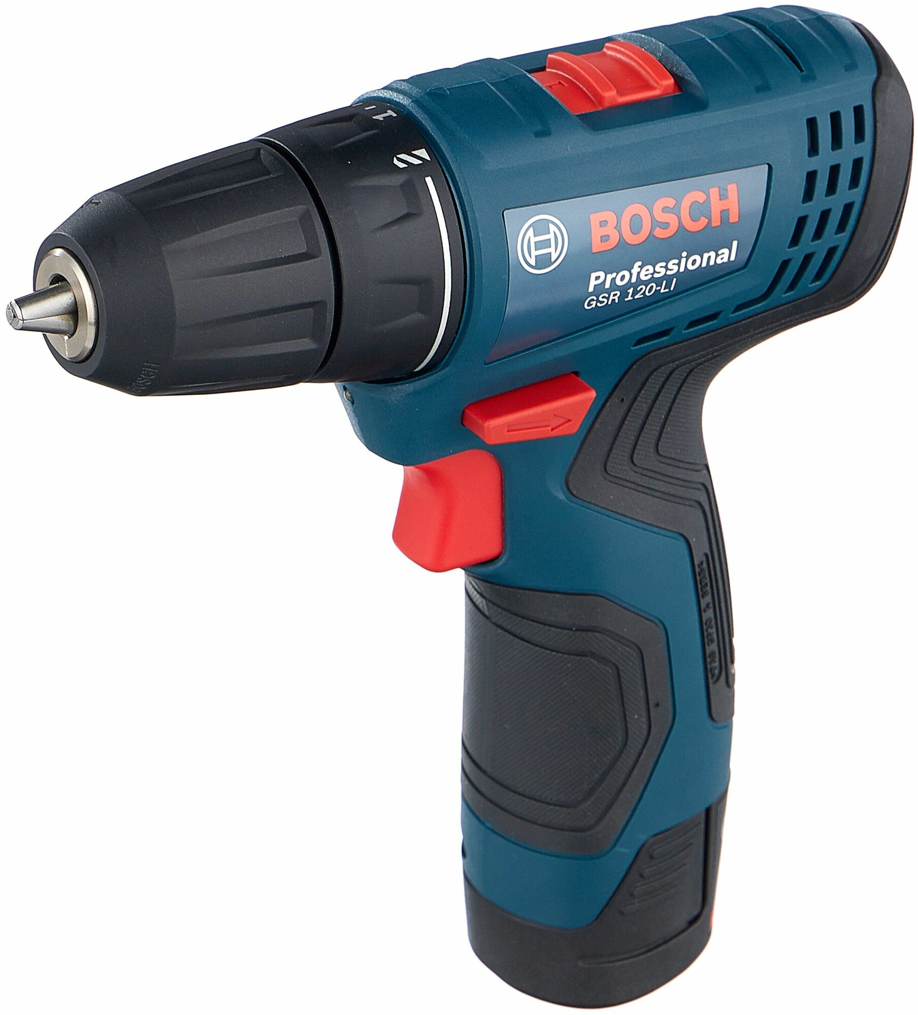 Дрель-шуруповерт Bosch GSR 120-LI Professional 06019G8000 (с 2-мя АКБ, кейс)