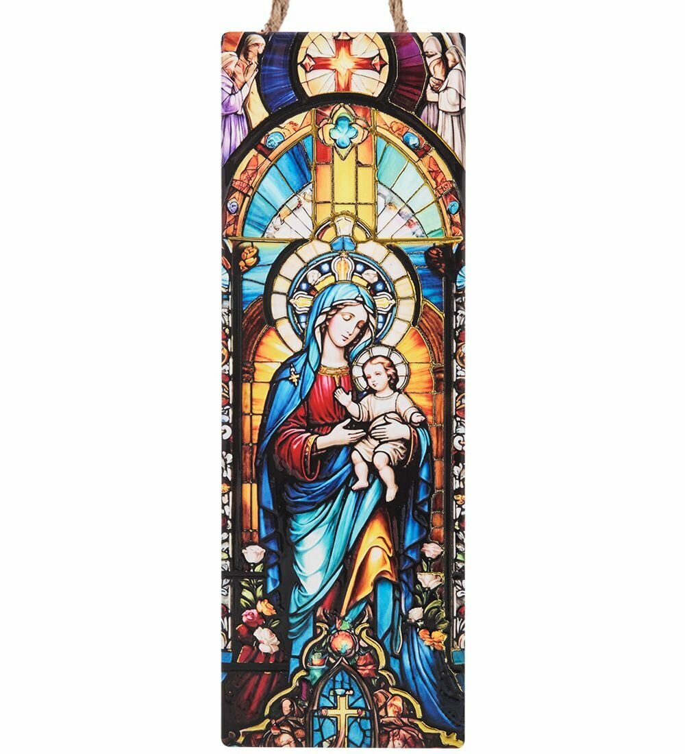 Панно 'Дева Мария с Младенцем Христом'