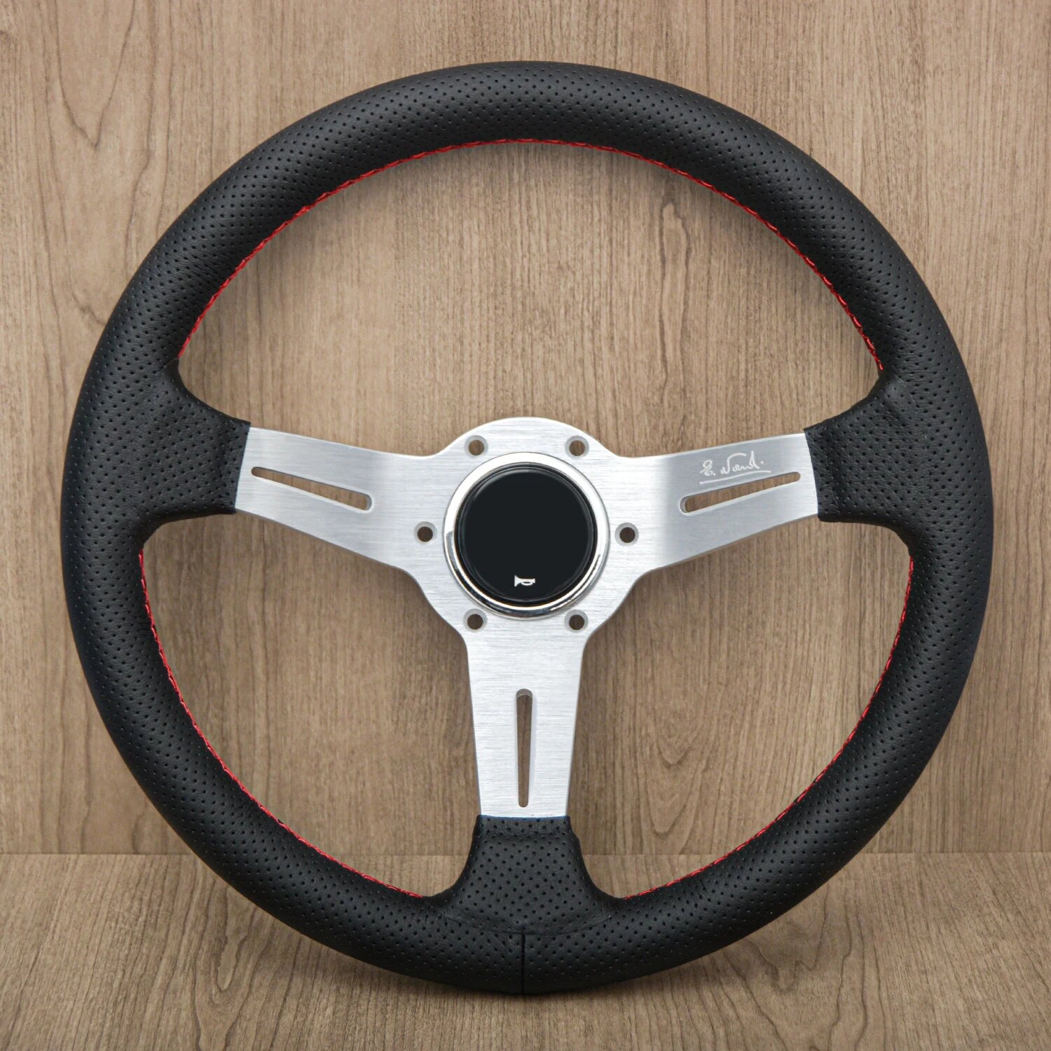 13-дюймовый кожаный руль 330 мм, универсальный игровой руль Deep Dish Sim Racing