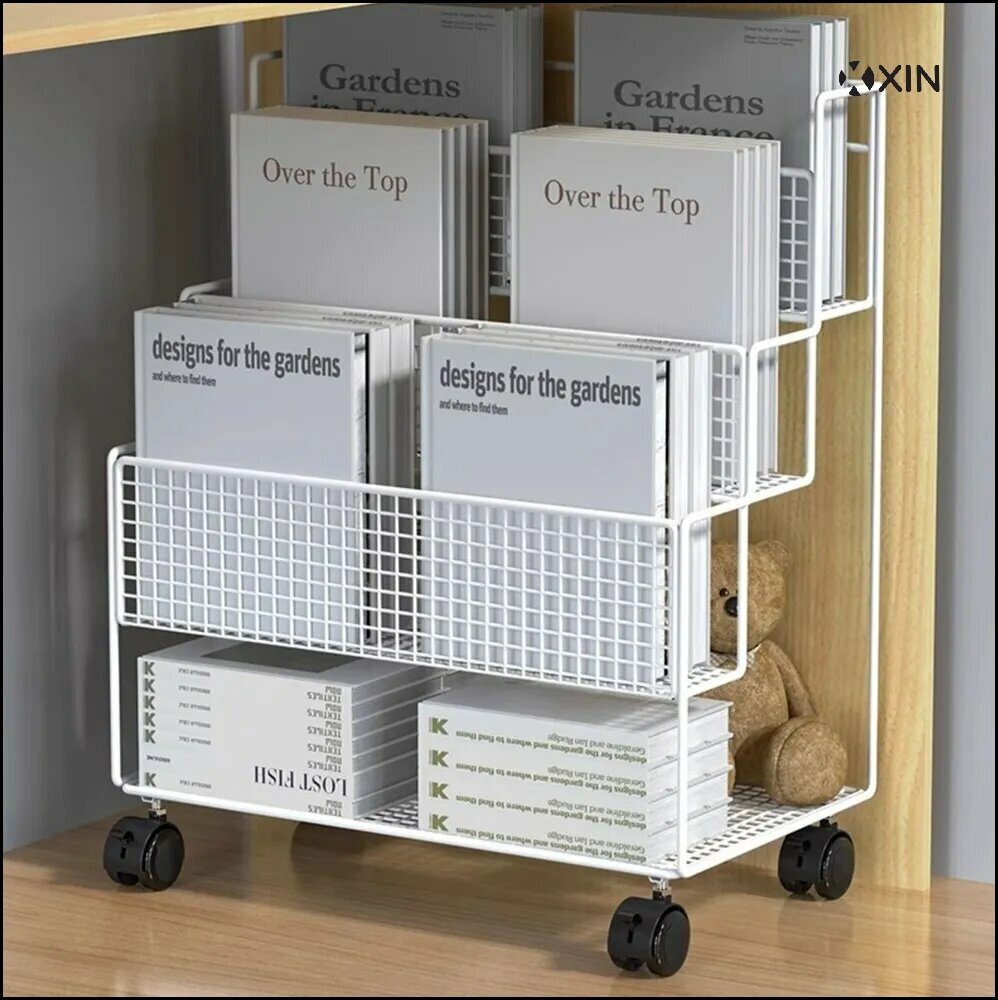 Полка Напольная Угловая, 21х50х55 см, 1 шт.