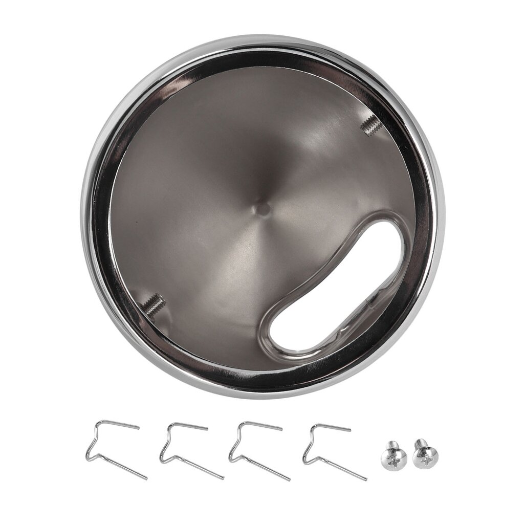 5,75-Дюймовая Ретро-Крышка Фары Мотоцикла Алюминиевая Универсальная Простая Установка Сменного Корпуса для Использования на велосипеде