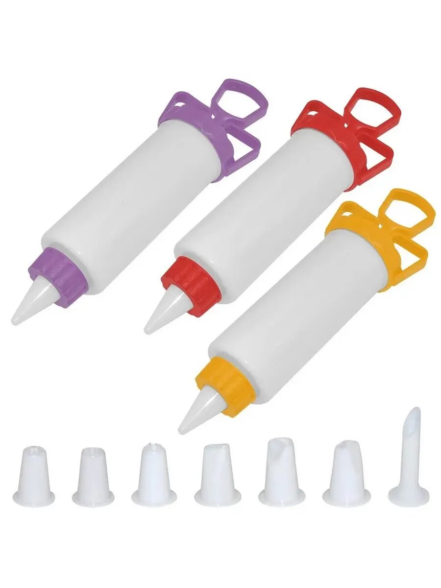 Набор насадок для украшения тортов