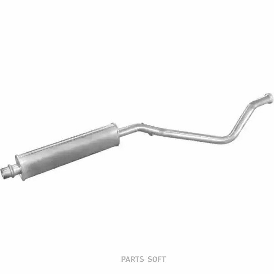 Глушитель средн часть PEUGEOT: 307 2.0 16Vхэтчбек 01- от официального дистрибьютора, POLMOSTROW, артикул 19220