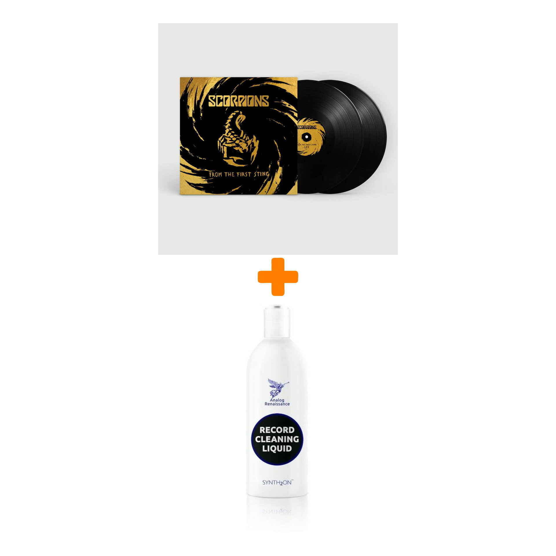 Scorpions From The First Sting The Best Of 2LP + Жидкость моющая для чистки винила
