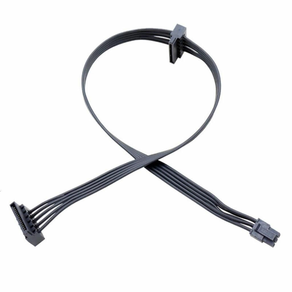 Кабель питания Mini 4Pin - 15Pin для SSD, - Маленький 6-КОНТАКТНЫЙ