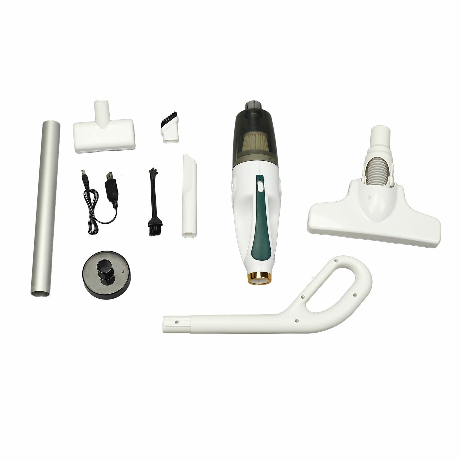 Беспроводной пылесос высокой мощности, перезаряжаемый портативный ручной пылесос с подсветкой для дома, автомобиля, шерсти домашних животных