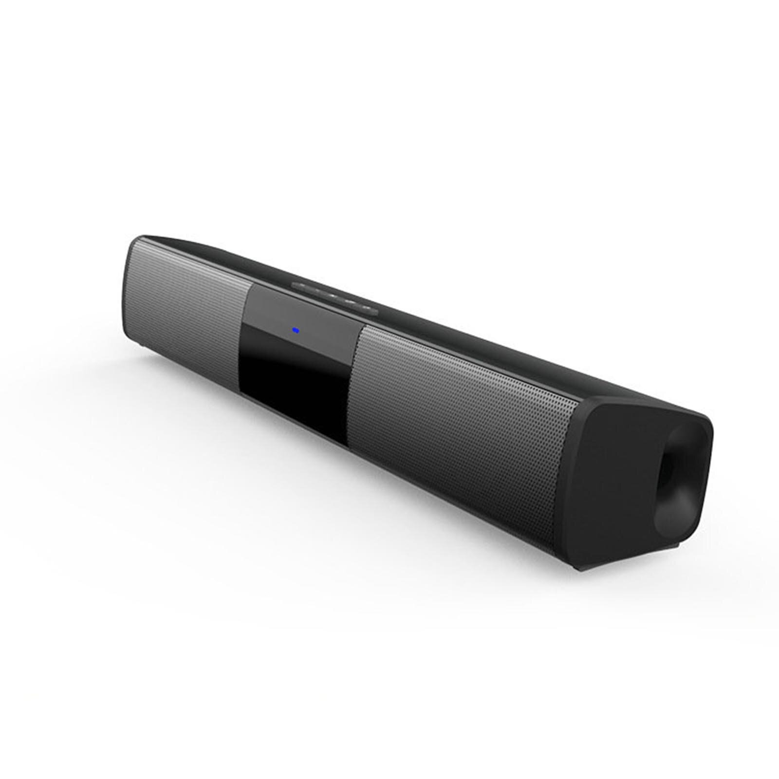 Беспроводные Bluetooth-колонки BS-28A 10W Звуковая панель Домашнего кинотеатра Звуковая панель AUX IN USB TF карта Воспроизведение музыки FM-радио USB перезаряжаемая для телевизора, ноутбука, ПК, смартфона