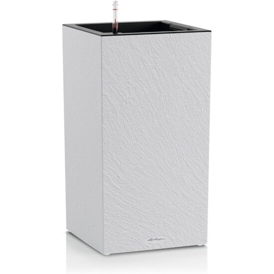 Кашпо Lechuza Канто Сланец 30 Колон. Светло-Серый все-в-одном (15935)