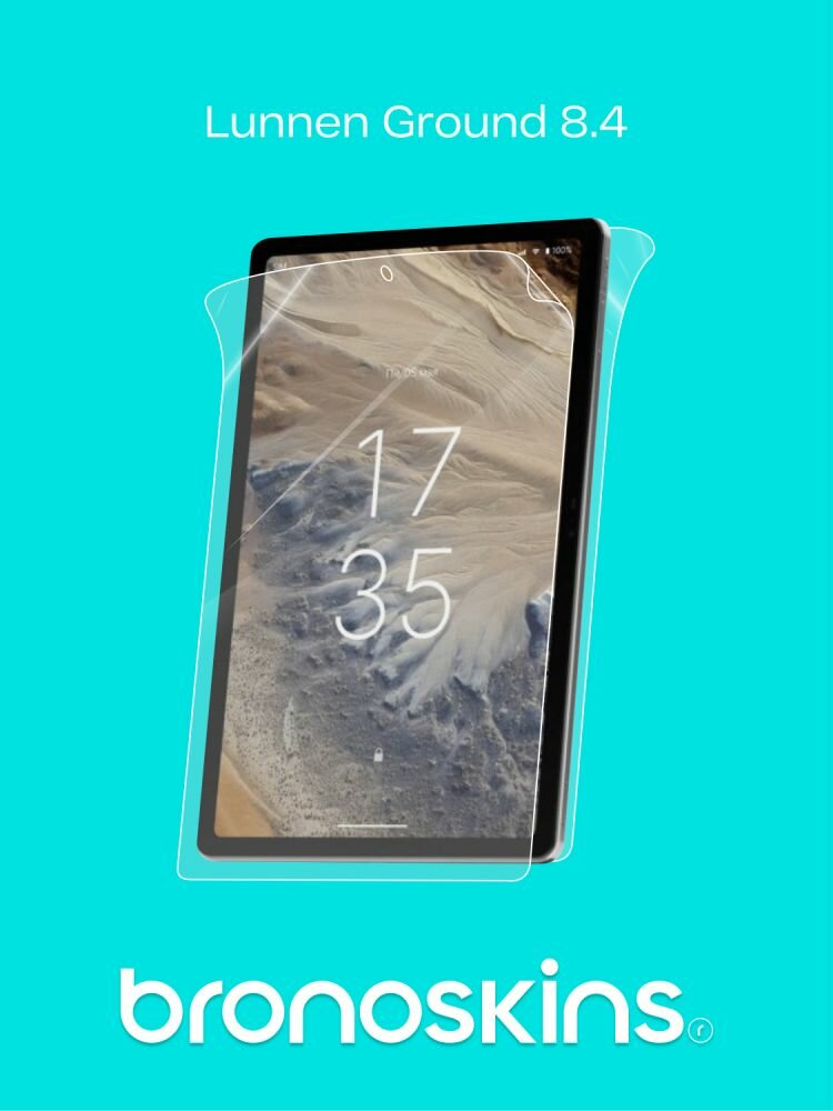 Матовая защитная пленка на заднюю панель Lunnen Ground 8.4