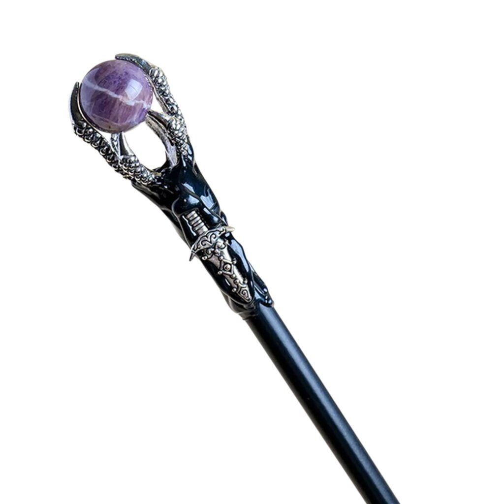 Хэллоуин Ходячие Трости Когти Дракона Шар-Жезл Ведьмы Волшебная Палочка Король Королева Скипетры Косплеи Гаджеты Реквизит Для Фотографий