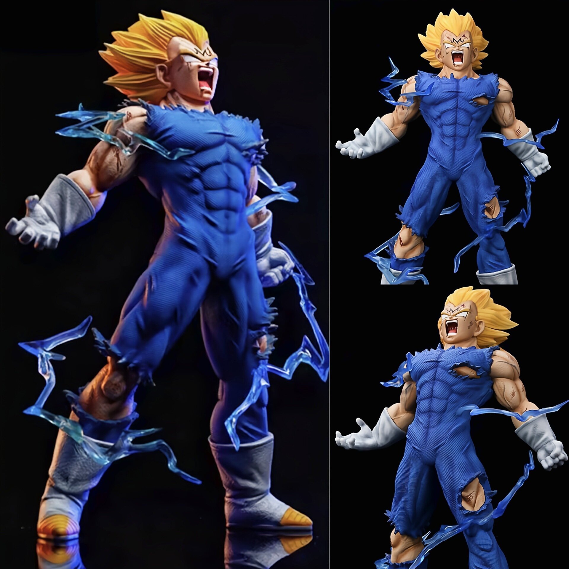 Фигурки Гоку из Dragon Ball, Годжета Супер Сайян, Вегито, поврежденные в бою, фигурки из манги/аниме, товары.