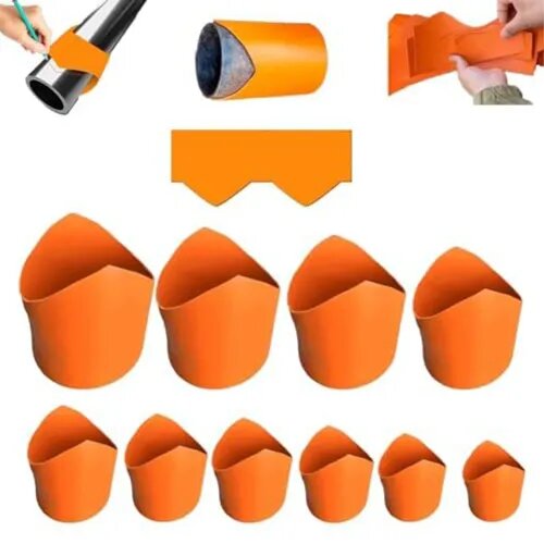 Точный инструмент для резки трубных седел, набор направляющих для быстрой разметки и резки, инструмент для разметки