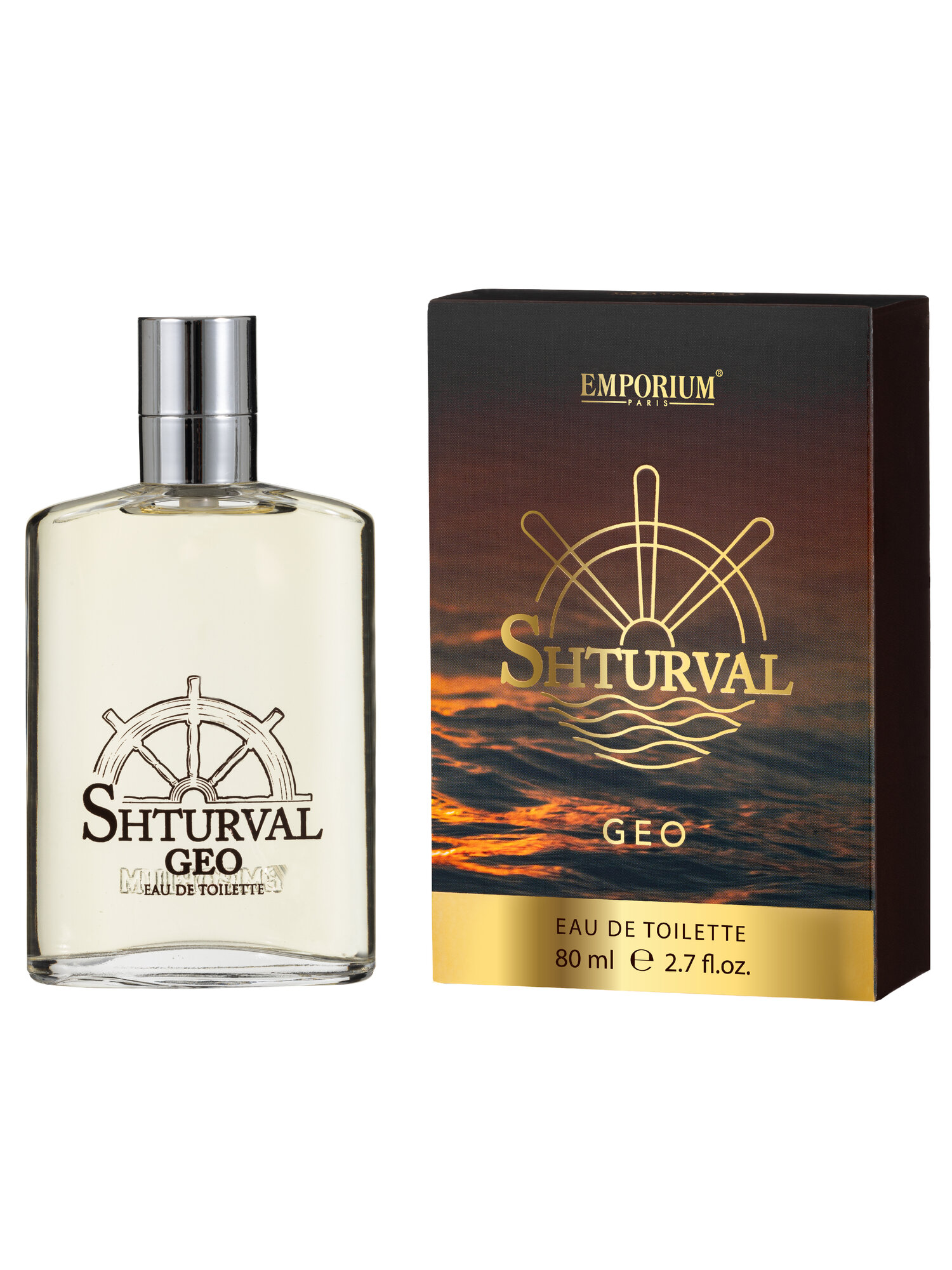 BROCARD "Штурвал "Гео" туалетная вода мужская, флакон 100 мл