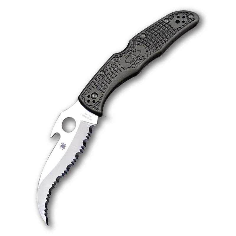 Официальный складной нож Pyderco Spider C12GS, полный зубец, складной нож Queen